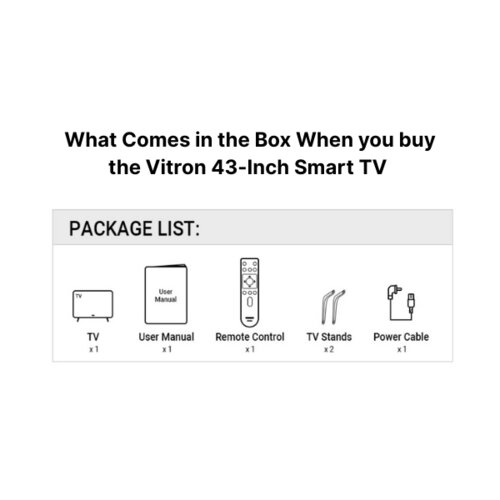 Vitron 43-Inch Smart TV Price in Kenya 2025 | Kenyatronics