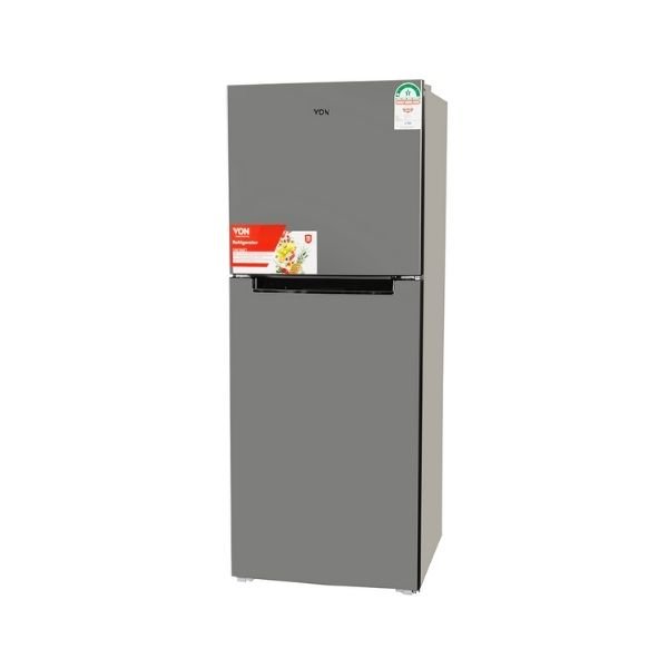 Von VART-27NHS Double Door Fridge 216L - Silver | Home Appliances ...