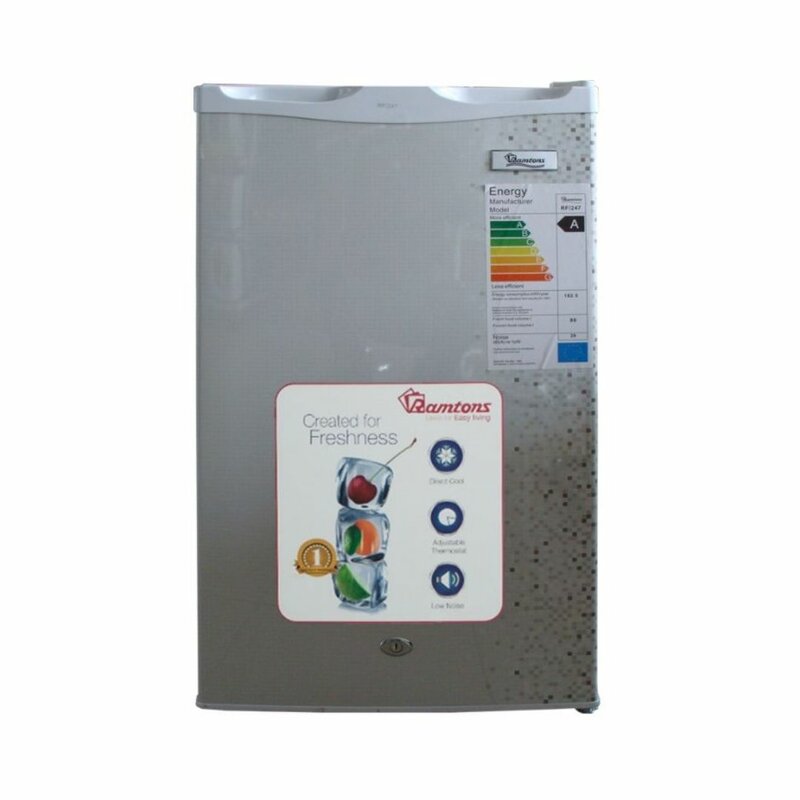 New RAMTONS 90 LITERS SINGLE DOOR FRIDGE, MAR SILVER- RF/247 | Kenyatronics